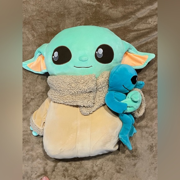 Mattel | Toys | Grogu Frog Star Wars Mandalorian Child Disney Plush ...